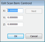 Circle Basic Scan - Type Values Method