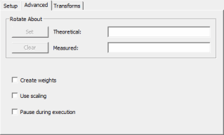 Description of the Best Fit Alignment Dialog Box