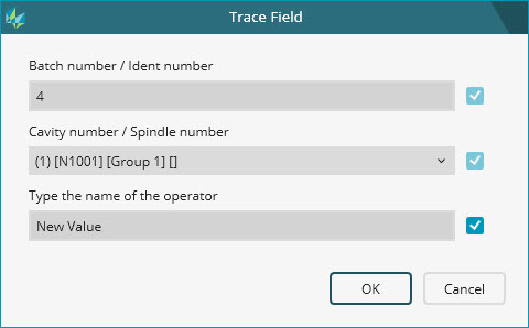 Inserting Trace Fields