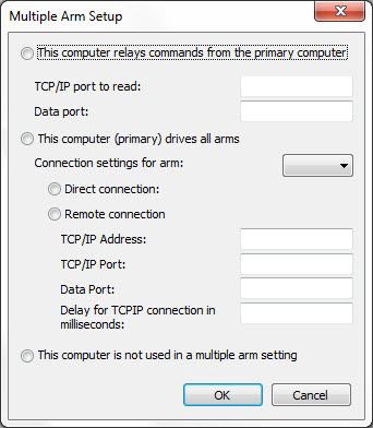 Step 5: Setup the Multiple Arm Connection