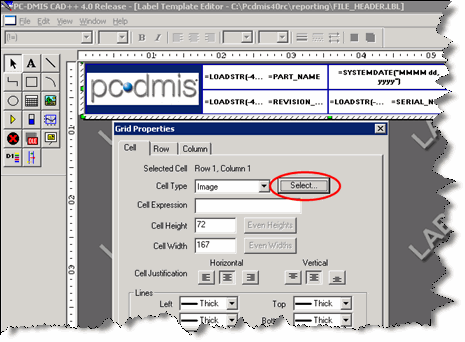 Modifying the Report's Header