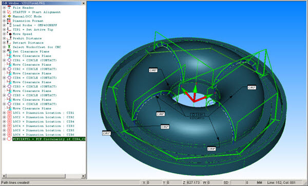 Measuring a Torus