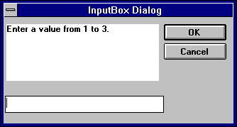 Example - Beep Statement