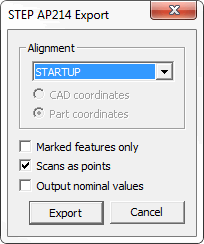 Exporting a STEP File