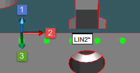 Example of Auto Line Vectors