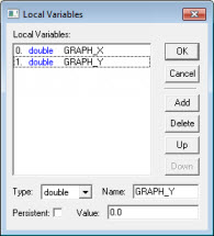 Example of Using BASIC Scripting to Dynamically Display Data on the Graph