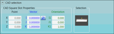 Completing the CAD Selection Group for a Hole Feature (Planar Surface ...