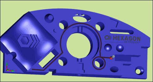 Sample Teach Path for TTP Free Form Plane Strategy