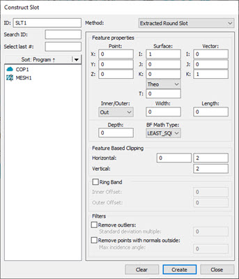 Constructing an Extracted Round Slot