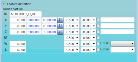 Completing the Feature Definition Group for a Hole Feature (Planar ...